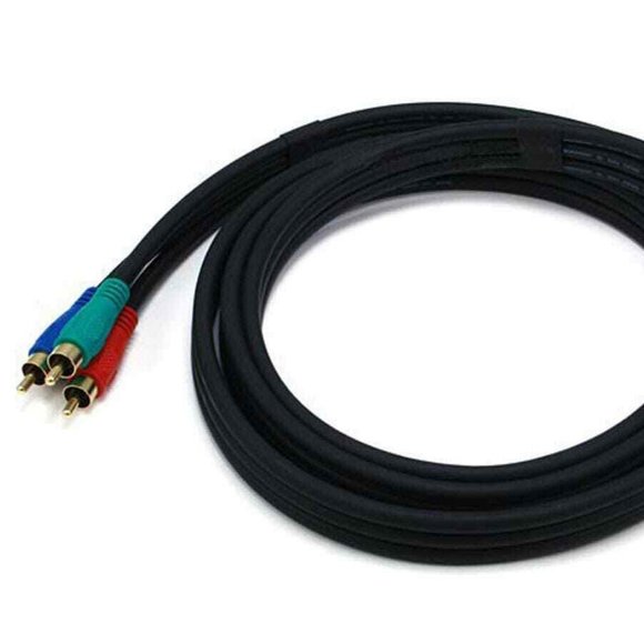 Other | Red Green Blue Rgb Analog Component Video Av Cord Cable 3 Male ...